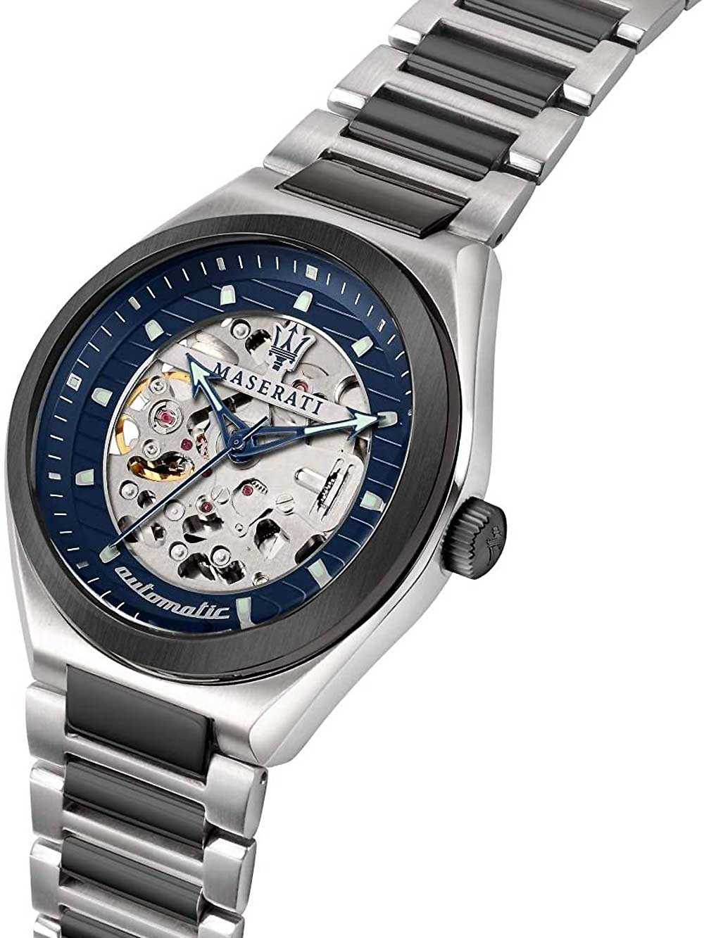 Uhren | Chrono12 - Maserati R8823139003 Triconic Herren Automatikuhr ...