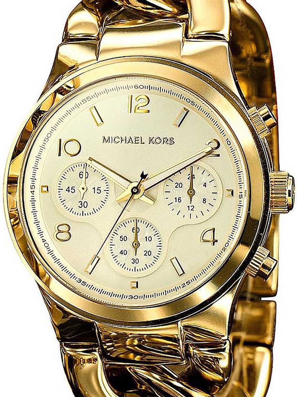 Montres | Chrono12 - Michael Kors MK3131 Runway Twist Chrono Damen 38mm ...