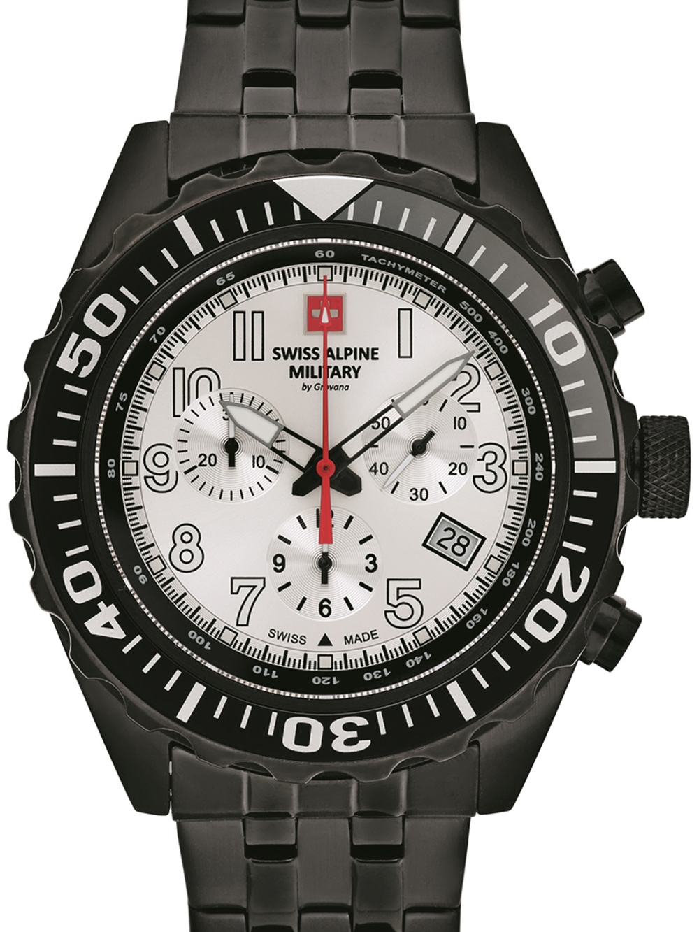 Uhren | Chrono12 - Swiss Alpine Military 7076.9172 Chrono 44mm 10ATM