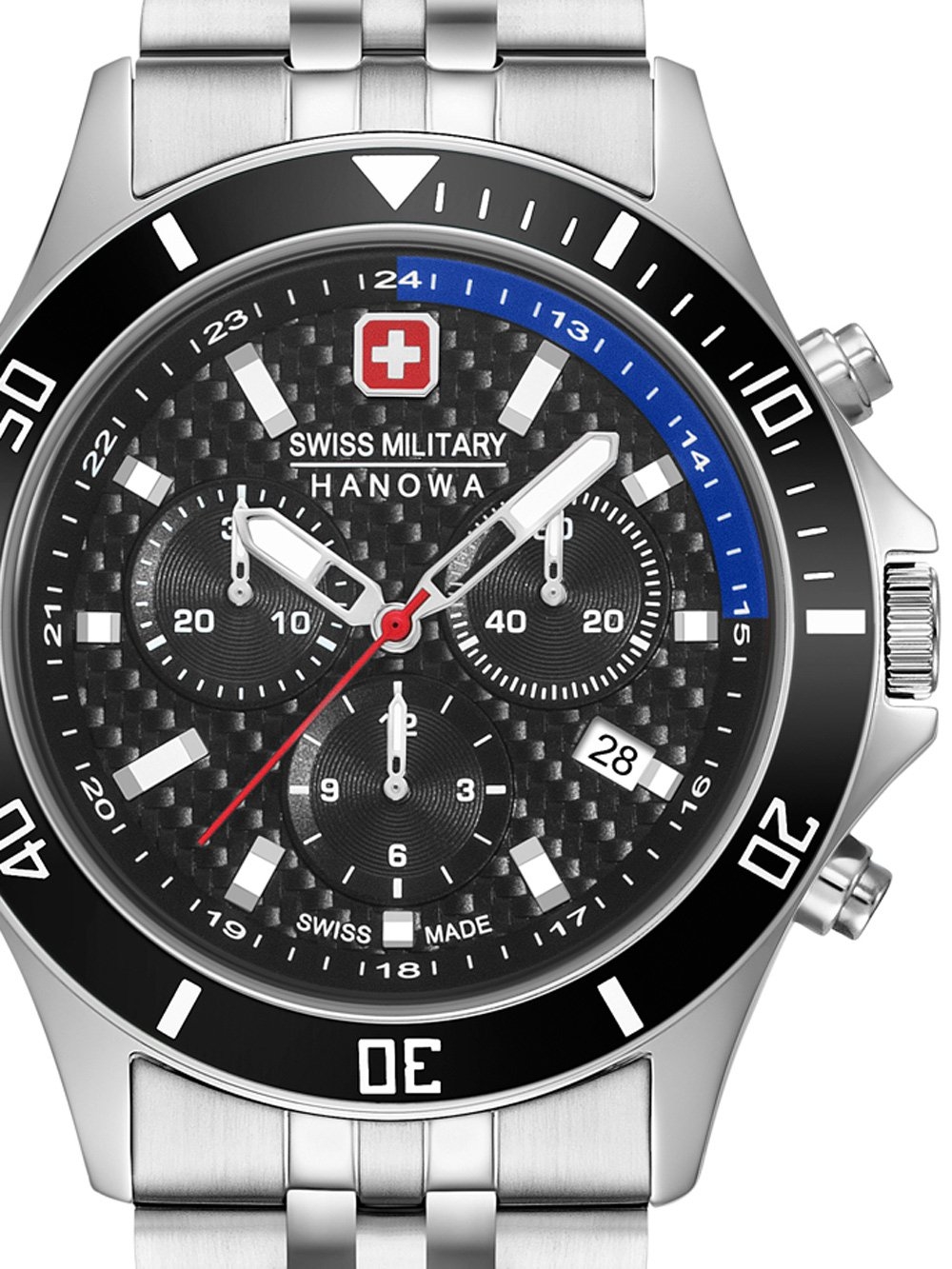 Montres | Chrono12 - Swiss Military Hanowa 06-5337.04.007.03 Flagship ...