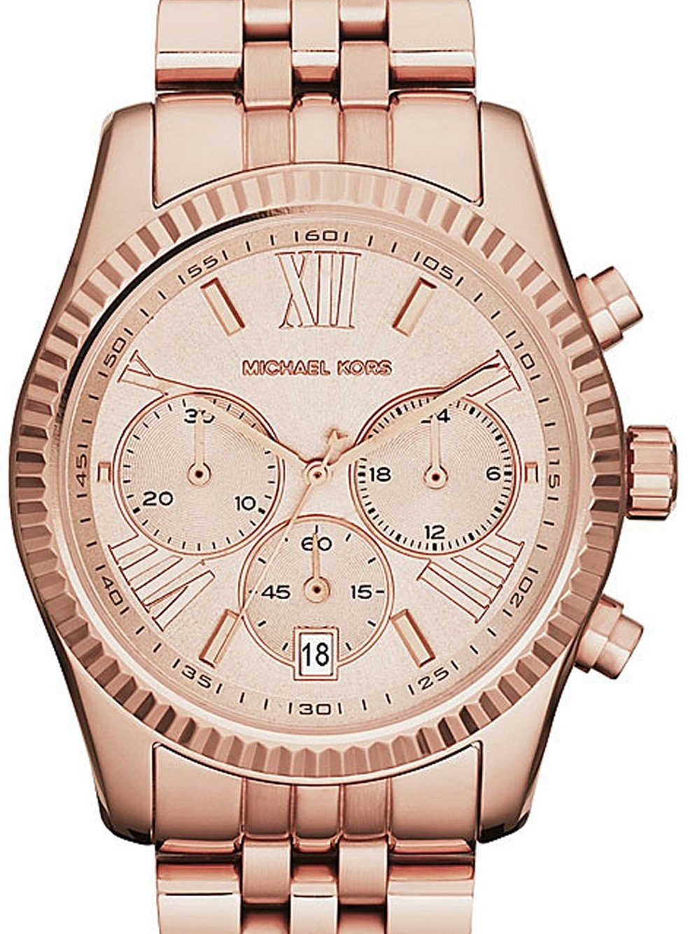 Montres | Chrono12 - Michael Kors MK5569 Lexington Chronograph Damen ...