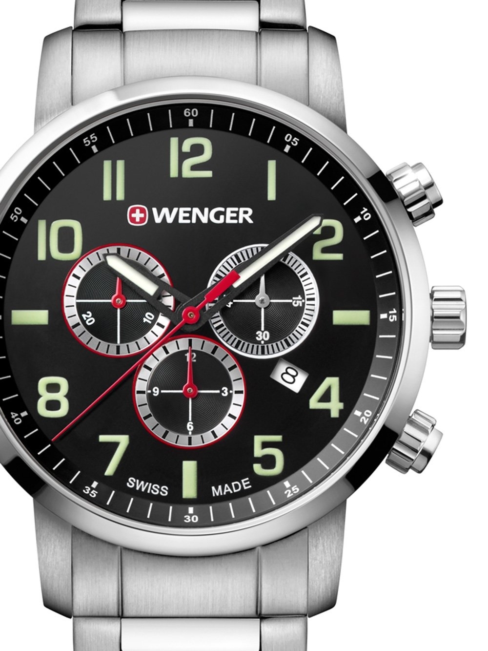 Relojes | Chrono12 - Wenger 01.1543.102 Attitude Chronograph 44mm 10ATM