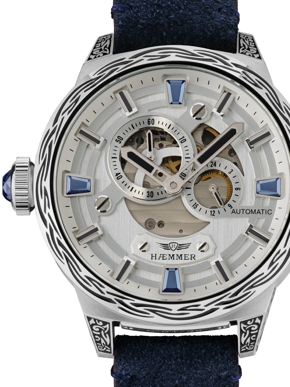 Watches | Chrono12 - Haemmer RD-300 Rebellious Blue Horizon Unisex 45mm ...